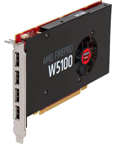 AMD anuncia sus nuevas FirePro W7100, W5100, W4100 y W2100.