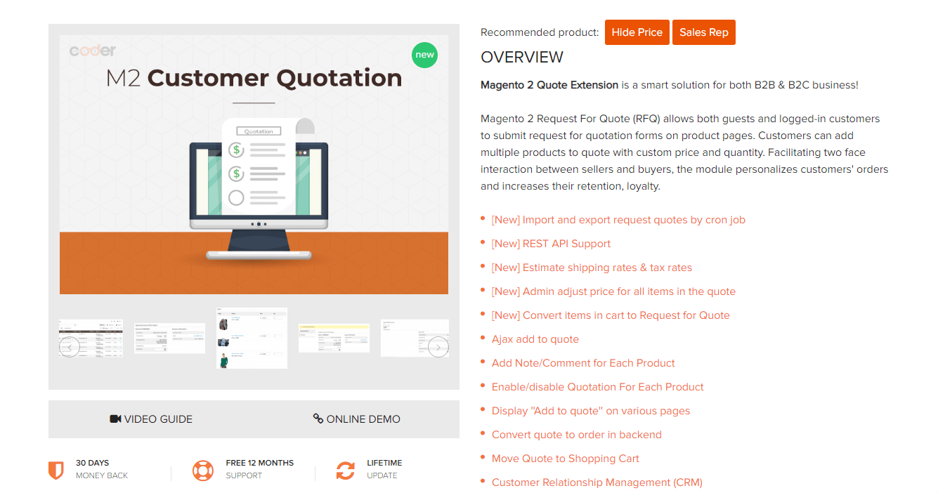 Top 5 Magento 2 Request Quote Extensions - Magetop Blog