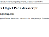 Belajar Javascript Part 5 Mengenal Tipe Data Pada Javascript