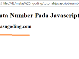 Belajar Javascript Part 5 Mengenal Tipe Data Pada Javascript