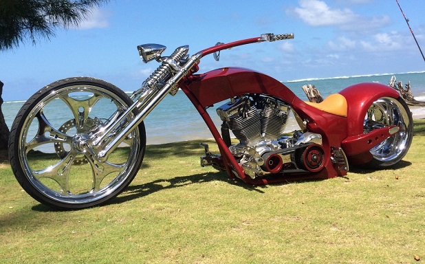 FULL BODY MOLDED 360/26 AIR RIDE SLED - Malibu Motorcycle Works