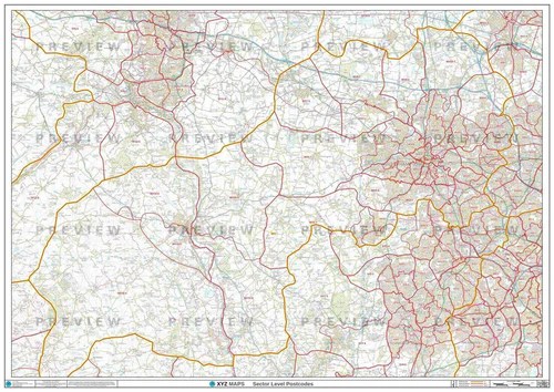Wolverhampton Postcode Maps For The Wv Postcode Area Map Logic