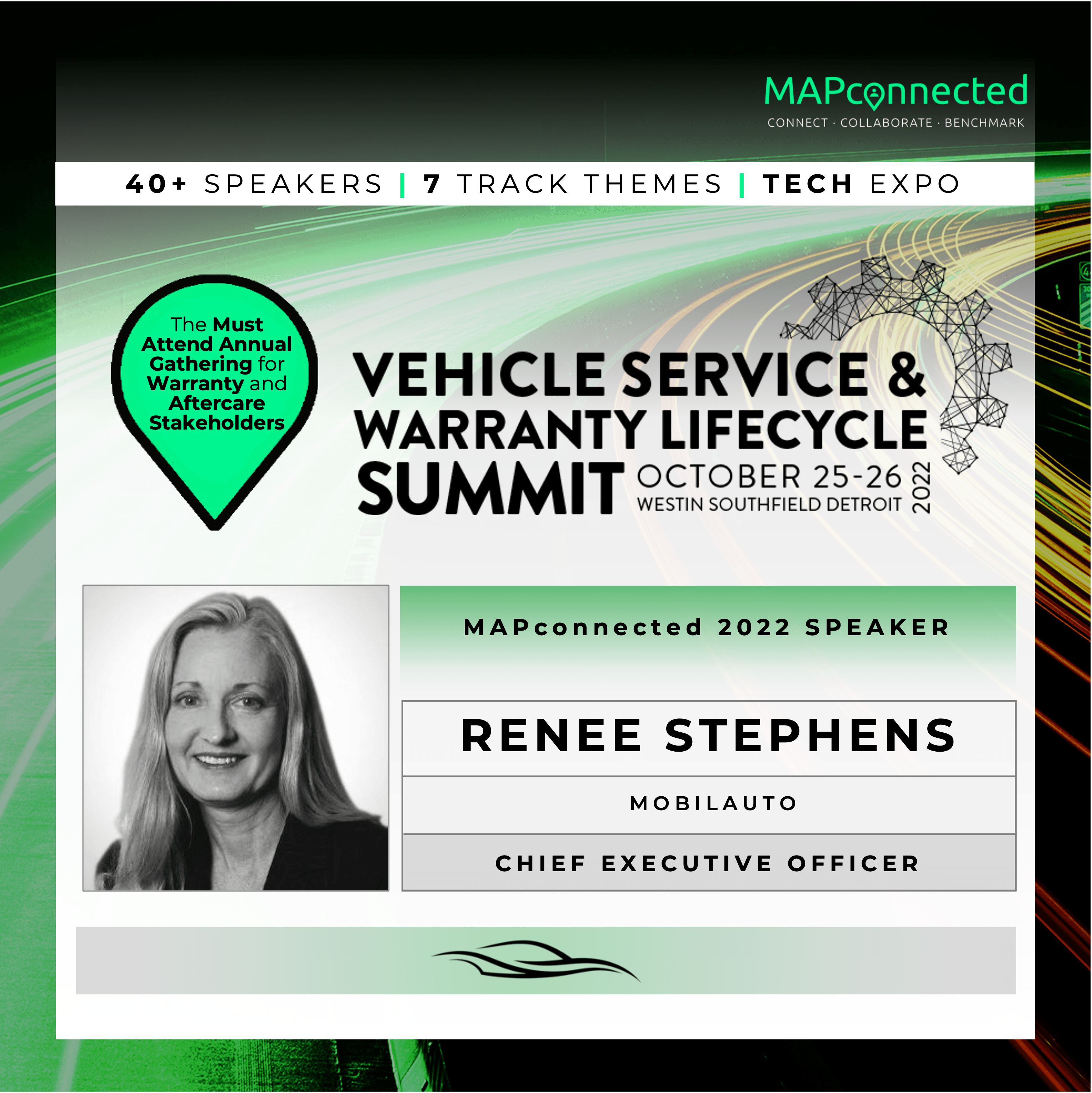 Meet RENEE STEPHENS, Chief Executive Officer – MOBILAUTO there Oct 25-26 in Detroit ...