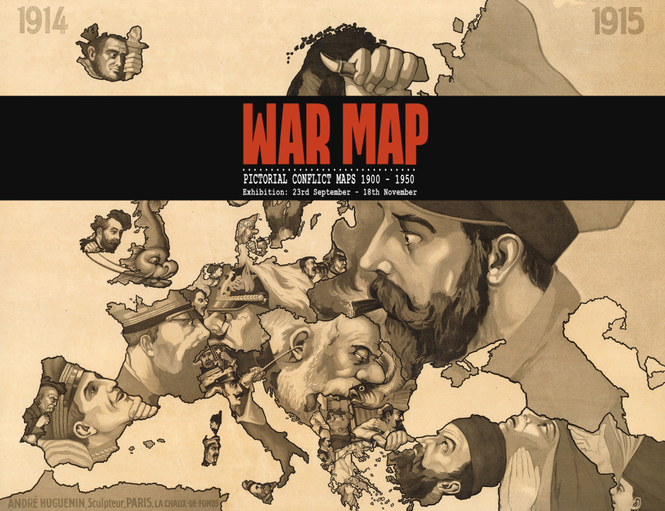 War Map: An Exhibition of Pictorial Conflict Maps – The Map Room