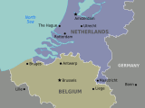 Benelux Countries Map Mapsof Net