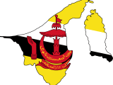 Brunei Flag Map Mapsof Net