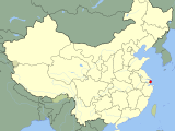 China Shanghai Location Map Mapsof Net