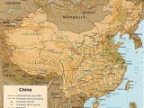 China Physical Map Mapsof Net