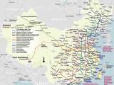 China Railways Map Mapsof Net