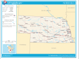 Map Of Nebraska Na 1 Mapsof Net