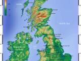 Topographic Map Of The Uk Mapsof Net