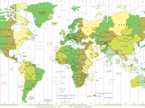 World Time Zones Map Mapsof Net