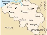 Belgie Mapa Mapsof Net