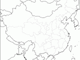 China Outline Map Mapsof Net