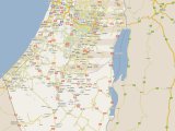 Israel Big Map Mapsof Net