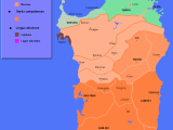 Languages Map Of Sardinia Mapsof Net