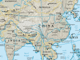 Map Of China Physical Mapsof Net