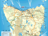 Tasmania Map 1 Mapsof Net