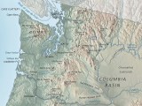 Washington Physical Map Mapsof Net