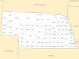 Nebraska County Map Mapsof Net