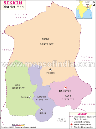 Sikkim Tourism | Mapsofindia Blog