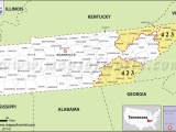 423 Area Code Location Map Time Zone And Phone Lookup
