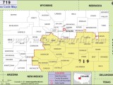 719 Area Code Map Where Is 719 Area Code In Colorado