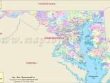 Maryland Zip Code Map Maryland Postal Code