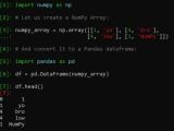 How To Convert A Numpy Array To Pandas Dataframe 3 Examples