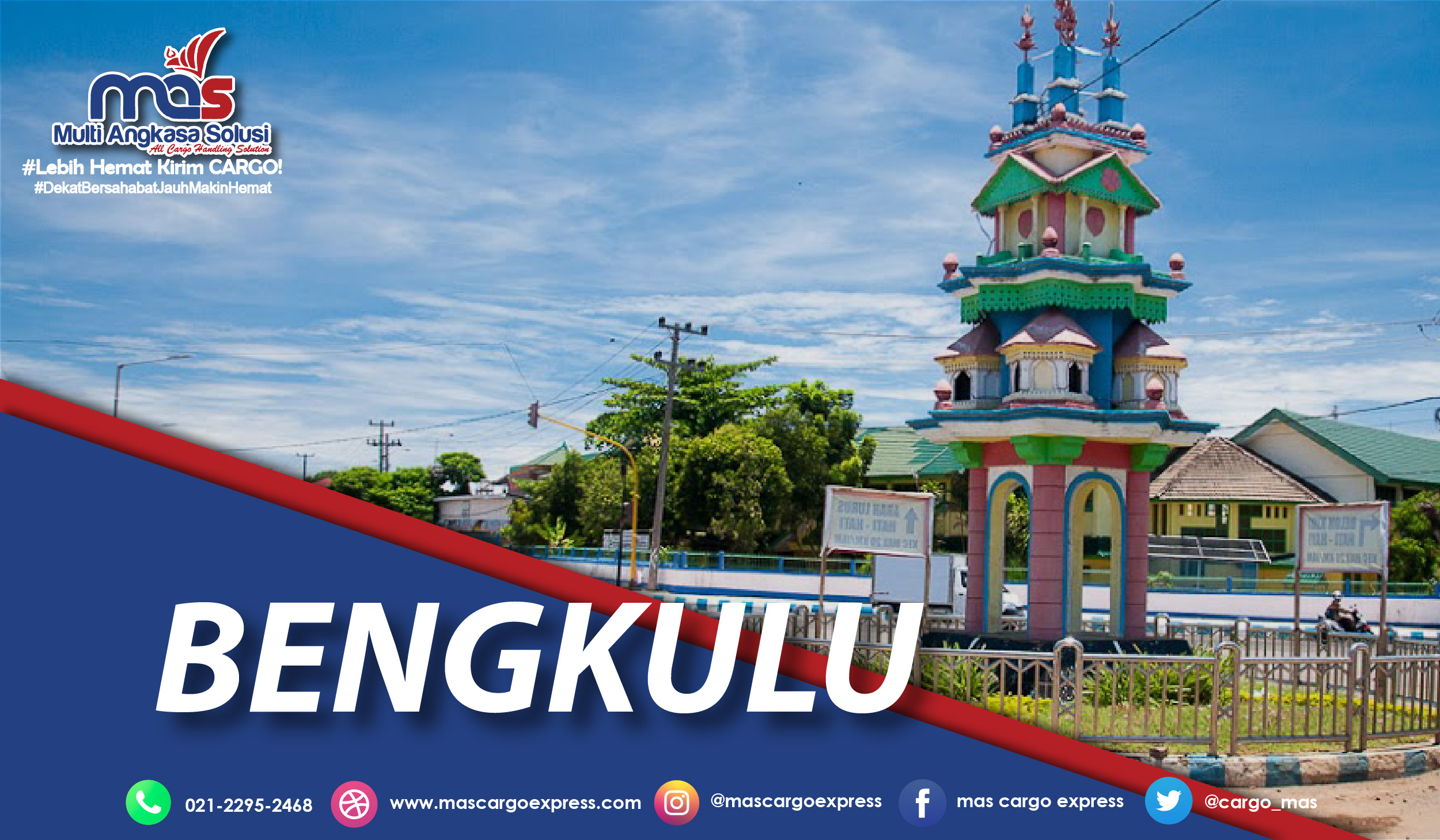 Daftar Kota di Provinsi Bengkulu yang Menjadi Destinasi Cargo