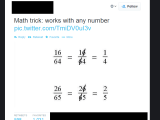 Math Trick Math Fail
