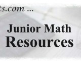 Junior Math Resources For Teachers