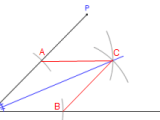 How To Bisect An Angle With Compass And Straightedge Or Ruler Math