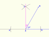 Complementary Angle Using Compass And Straightedge Or Ruler Math Open