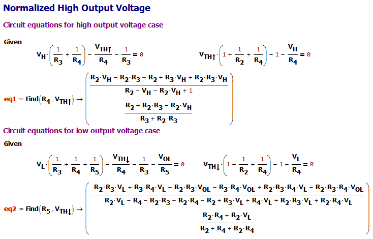 Open Drain Comparator Circuit With Settable Trigger And Output Levels