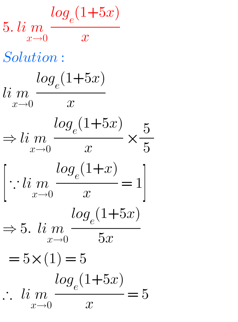 Intermediate Maths Solutions For 1B Exercise 8 c Limits And Continuity intermediate-maths-solutions-for-1b-exercise-8-c-limits-and-continuity