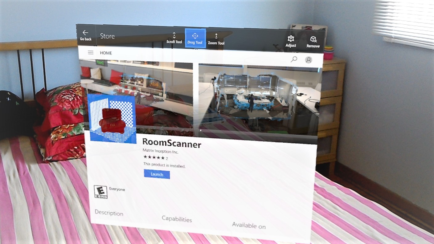 HoloLens Room Scanner Public Beta – Matrix Inception