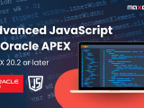 Advanced Javascript In Oracle Application Apex Maxapex