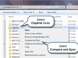 How To Compare Contents View Diffs And Sync Two Directories In Windows