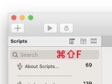 Monkeybread Software Goodies 29 Search Shortcut For Script Workspace