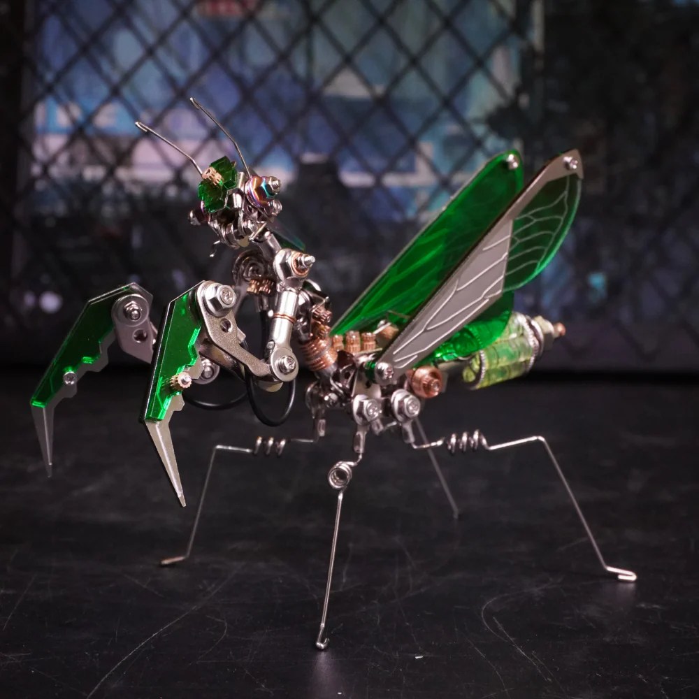 Cyberpunk Mantis 3d Metal Puzzles For Adults Mecrob Remake