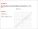 Math Example Function Concepts Building Functions Example 2 Media4math