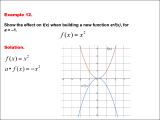 Math Example Function Concepts Building Functions Example 12