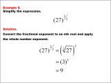 Fractional Exponents Fractional Rational Exponents