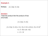 Math Example Complex Numbers Multiplying And Dividing Complex Numbers