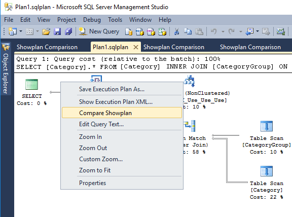 Comparing Execution Plans With Sql Server Meziantou S Blog