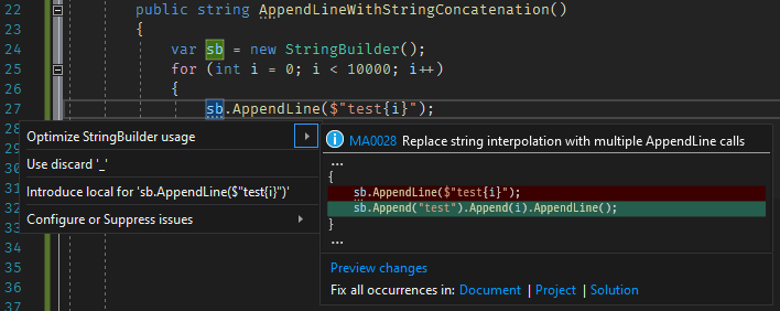 Stringbuilder Performance Best Practices Meziantou S Blog