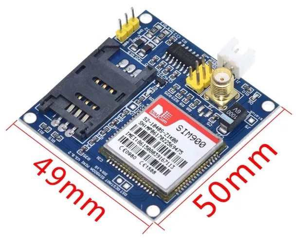 SIM900A - GSM modul - Eladó - Mikrokontroller Blog és Webáruház