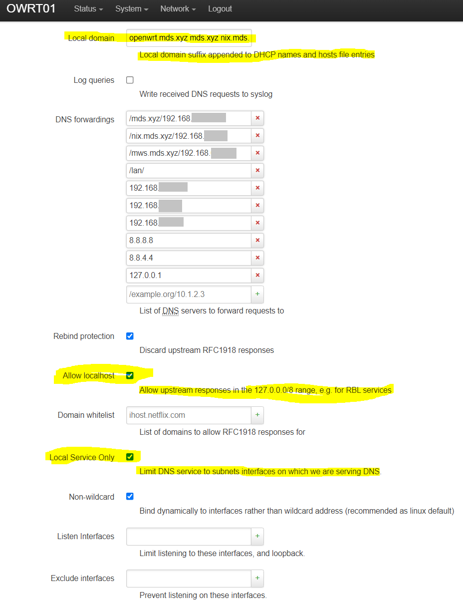 OpenWRT: Resolving the /etc/resolv.conf lack of proper DNS resolution. | Thoughts and Scribbles ...