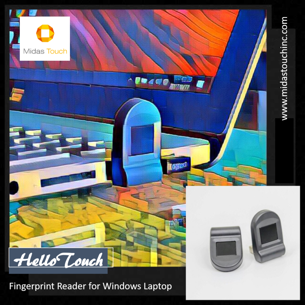 Midas Touch HelloTouch Fingerprint Reader - Designed for Windows 10 ...